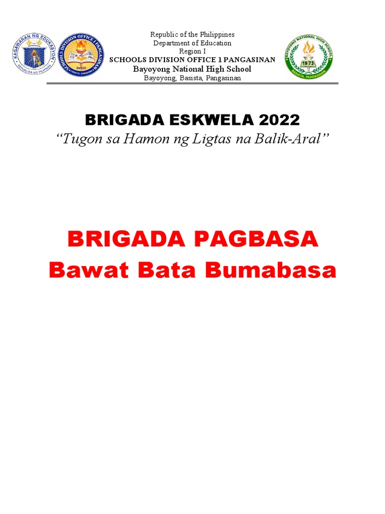 Brigada Pagbasa Stories | PDF