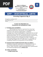 Periodical Test Epp 5 Industrial Arts | PDF