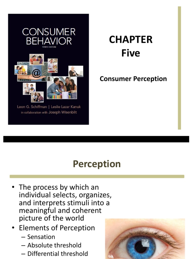 Consumer Behavior Chapter 5 | PDF | Pricing | Perception