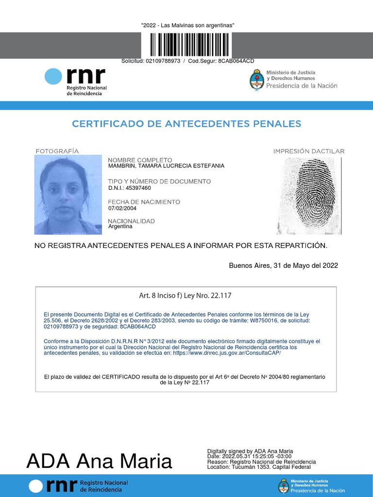 Certifica Do | PDF | Derecho