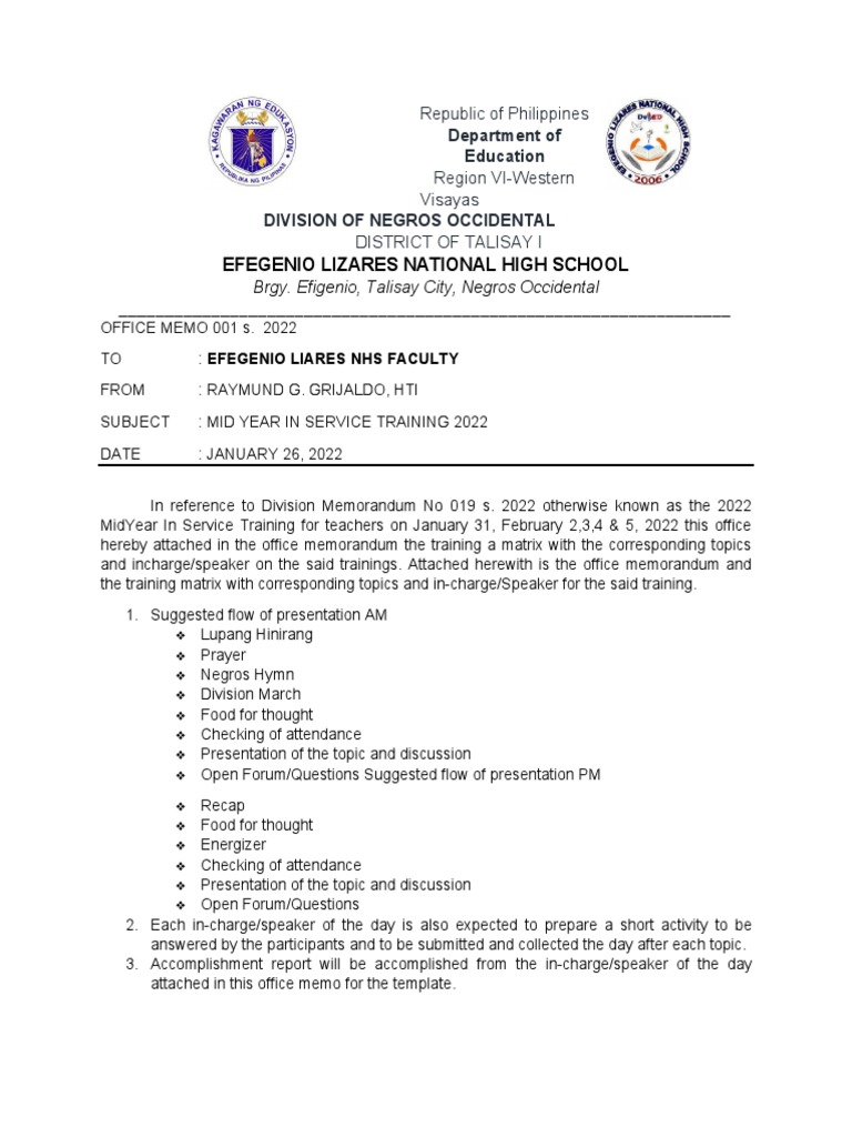 Activity Completion Report For INSET SY 2021 2022 | PDF | Educational Technology