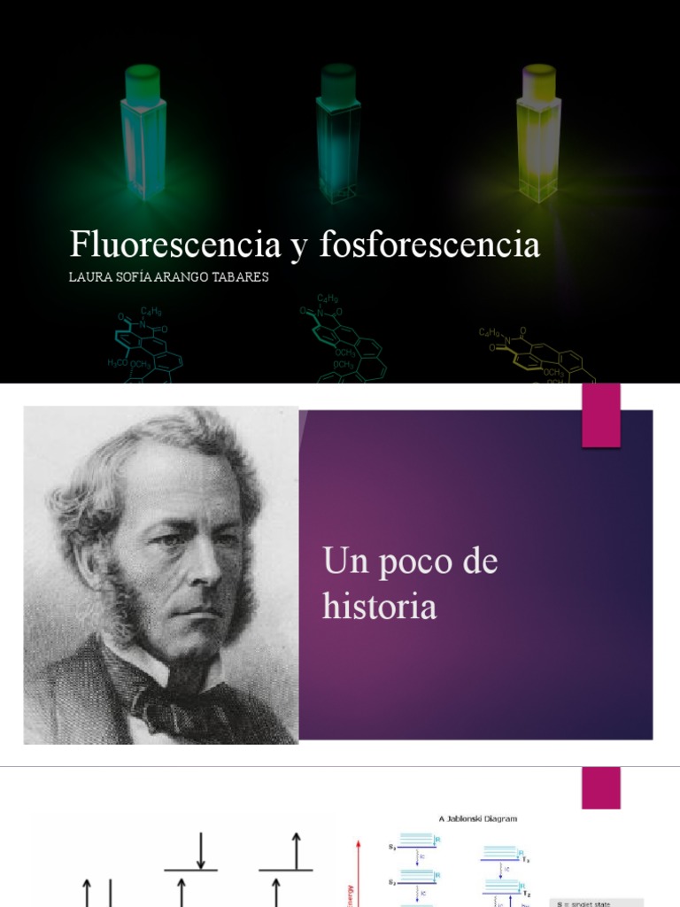 Fluorescencia y Fosforescencia | PDF | Ciencia y matemáticas