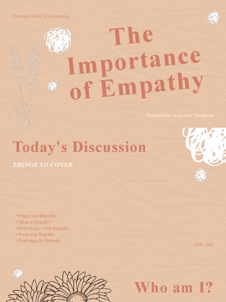 Cream Importance of Empathy Keynote Presentation-2 | PDF | Empathy ...