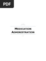 IV Medication Check-List | PDF | Intravenous Therapy | Health Care