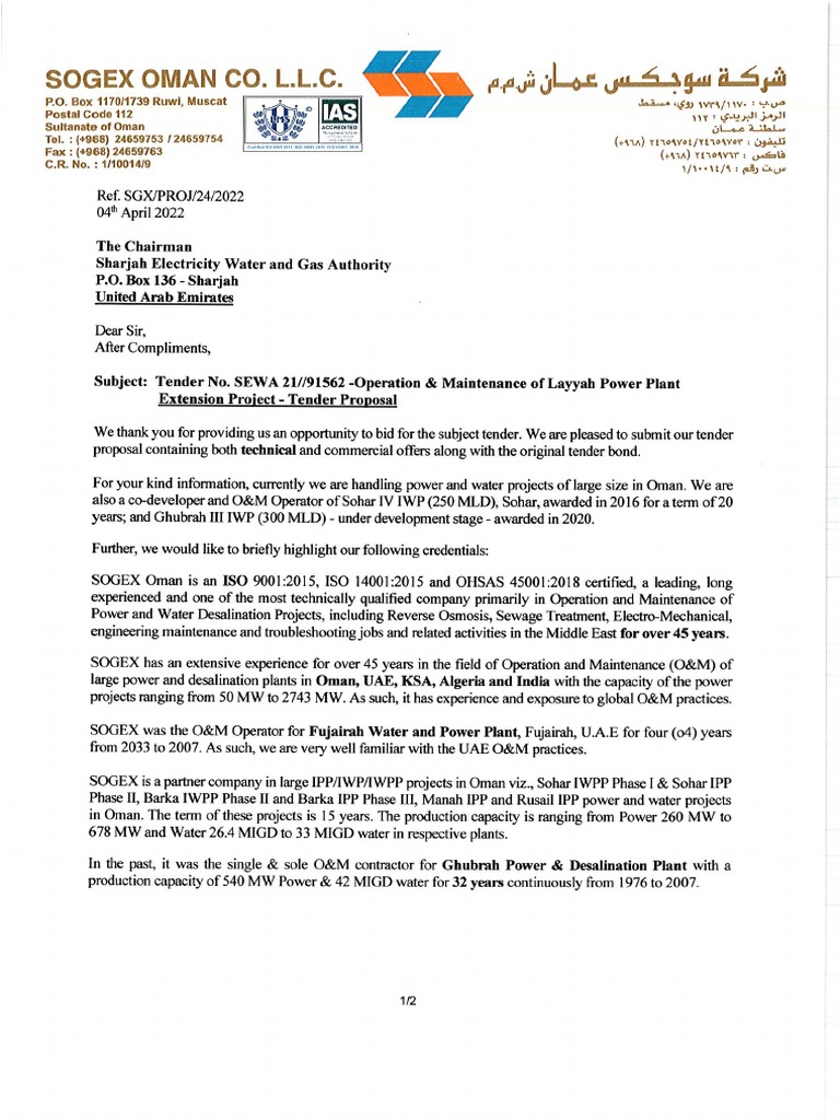 Cover Letter | PDF