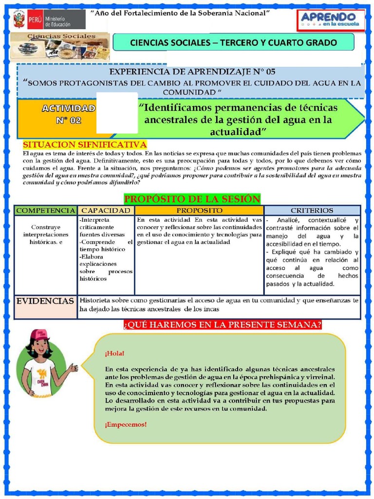 CCSS y 4° EXP5 ACT2 | PDF