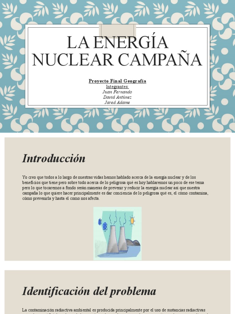 Energía Nuclear | PDF | La energía nuclear | Reactor nuclear
