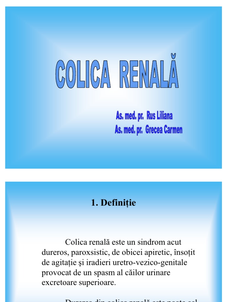 Colica renala