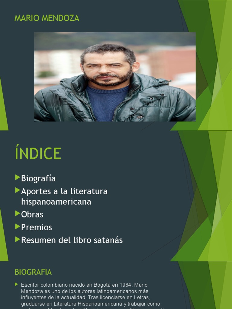 Mario Mendoza | PDF