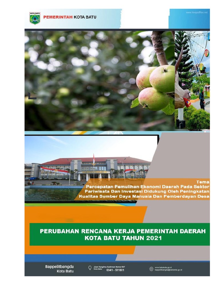 Perubahan Rkpd Tahun 2021 Pdf Griya Taman