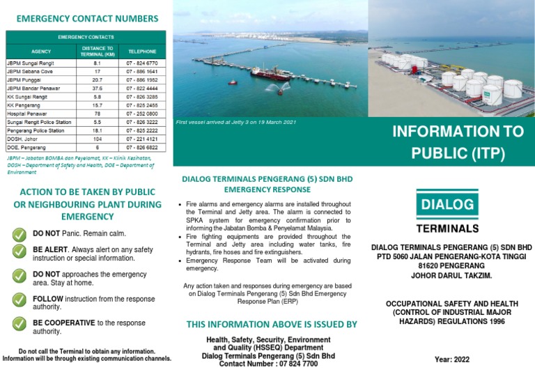 Cimah Itp | PDF | Firefighting | Working Conditions