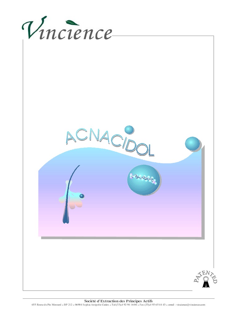 acnacidol | PDF | Medical Specialties | Microbiology