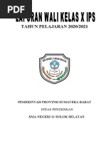 Sampul Soal Ujian Sekolah | PDF