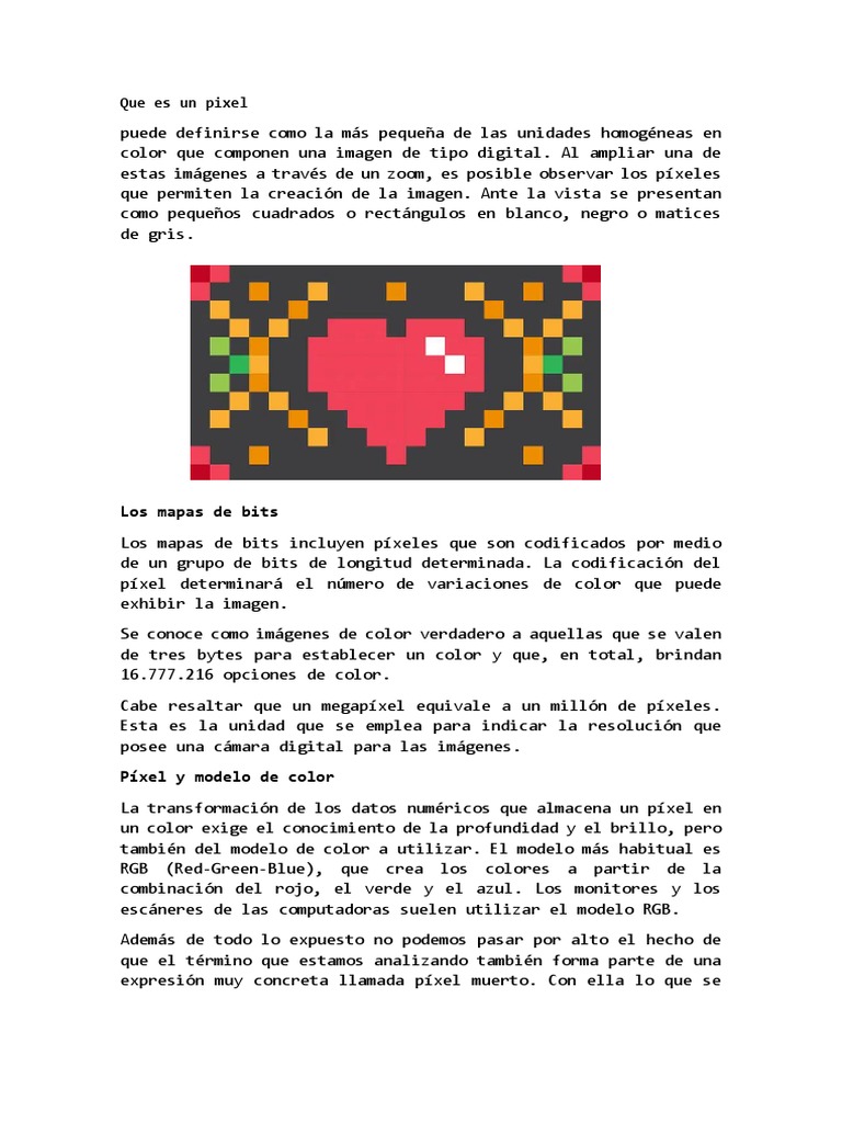 Pixel | PDF | Píxel | Óptica