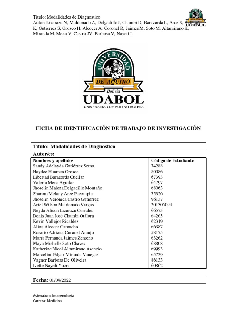 Modalidades de Diagnostico D4... | PDF | Ultrasonido | Ct Scan