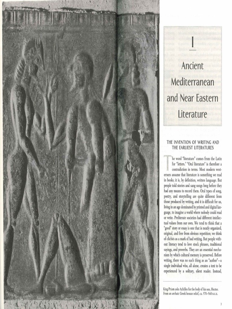 Ancient Mediterranean & Near Eastern Lit | PDF