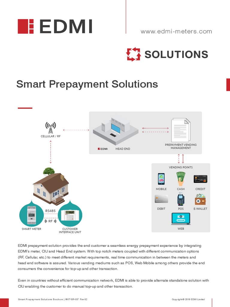 Smart Prepayment Solutions Brochure English | PDF | Point Of Sale | Credit Card