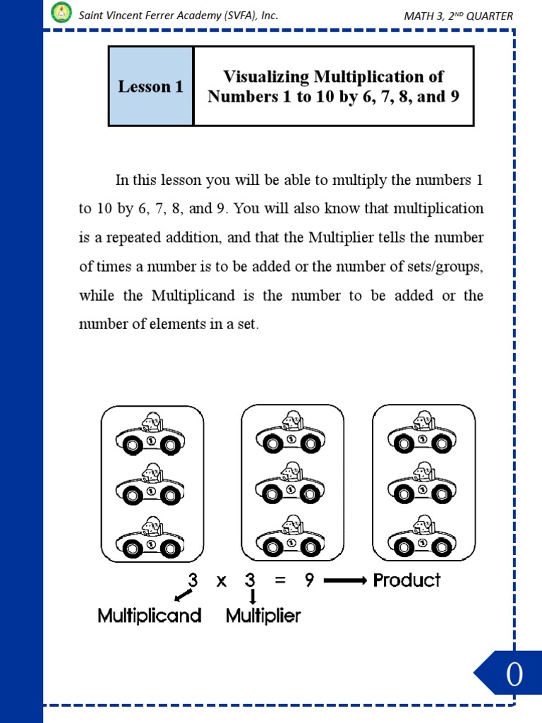 Math3 2NDQ | PDF | Multiplication | Notation