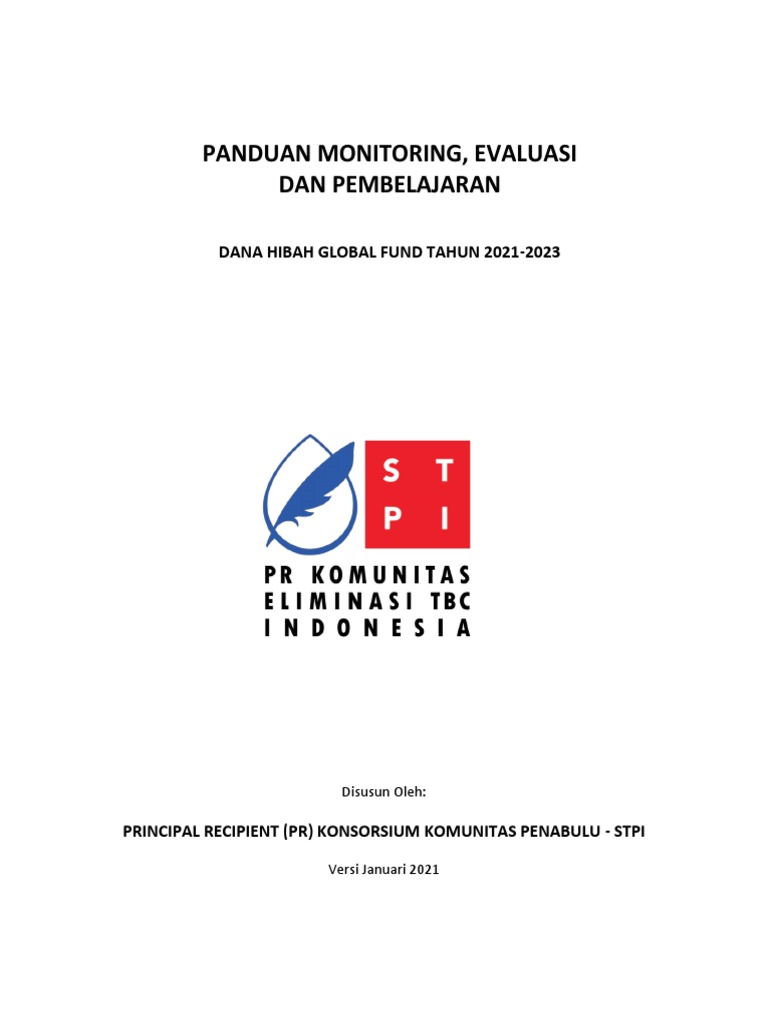 Panduan Monitoring Dan Evaluasi | PDF | Pengembangan Diri