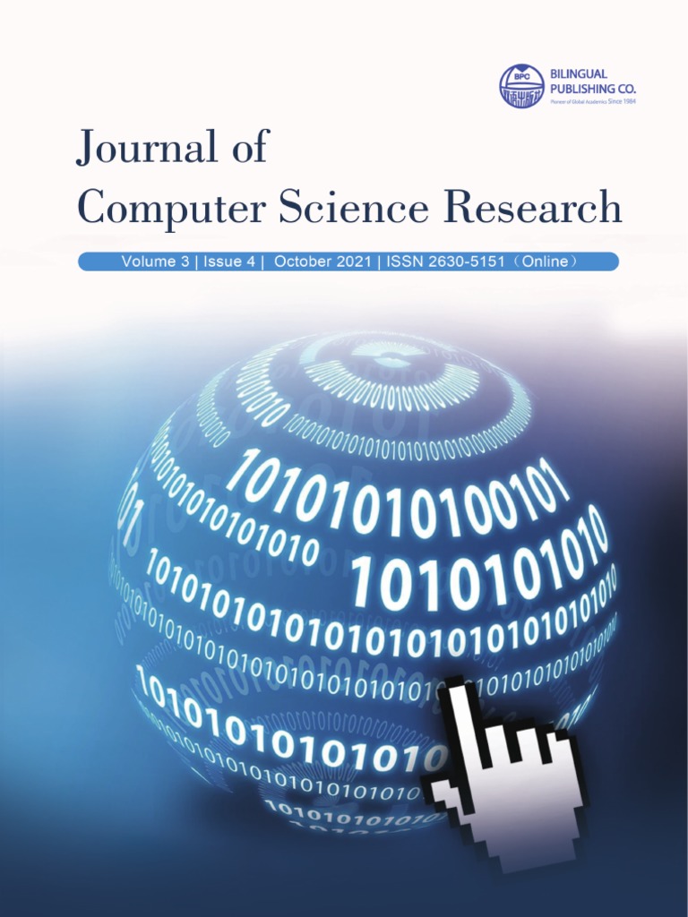 Journal of Computer Science Research - Vol.3, Iss.4 October 2021 ...