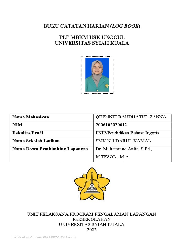 Buku Catatan Harian (Log Book) - 1 | PDF