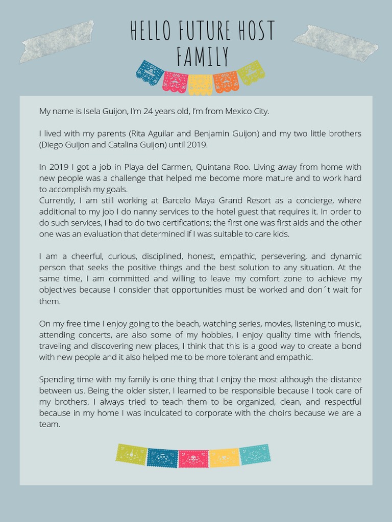 Norma Isela Guijon Aguilar_Family Letter | PDF