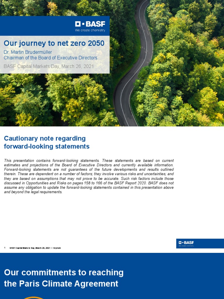 BASF CMD 2021 Keynote Presentation | PDF | Low Carbon Economy | Carbon ...
