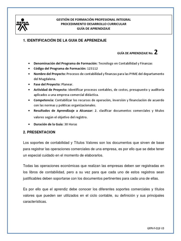 GUIA No 2 TITULOS VALORES | PDF | Contabilidad | Bancos