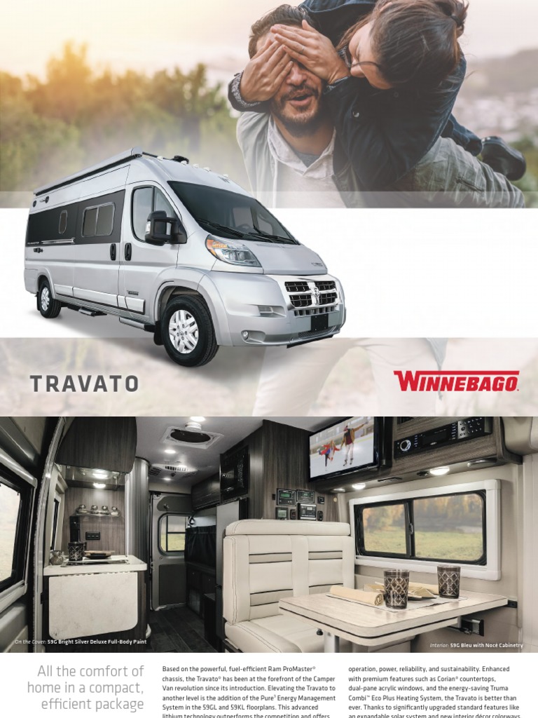 Winnebago Travato 2019 | PDF | Automotive Technologies | Wheeled Vehicles