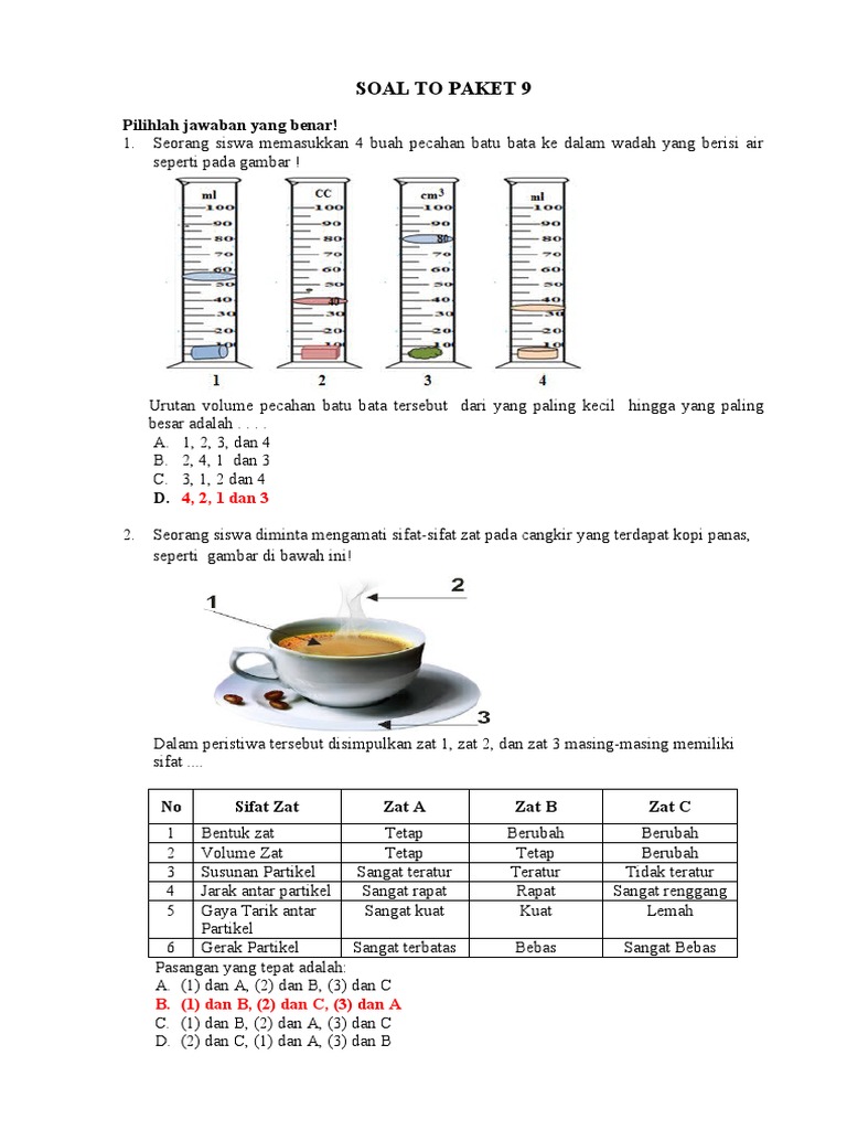 Try Out Ipa Paket 9 | PDF