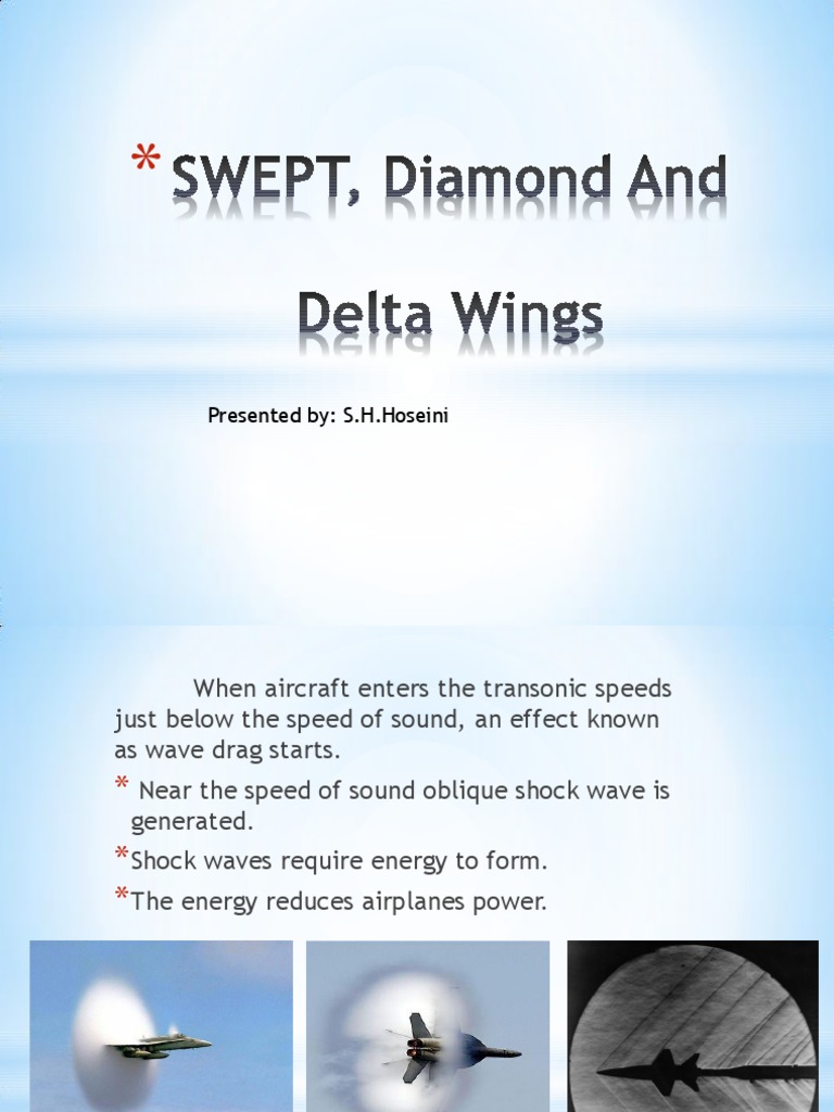 Delta and Swept Wing Aircraft Overview | PDF | Motion (Physics ...