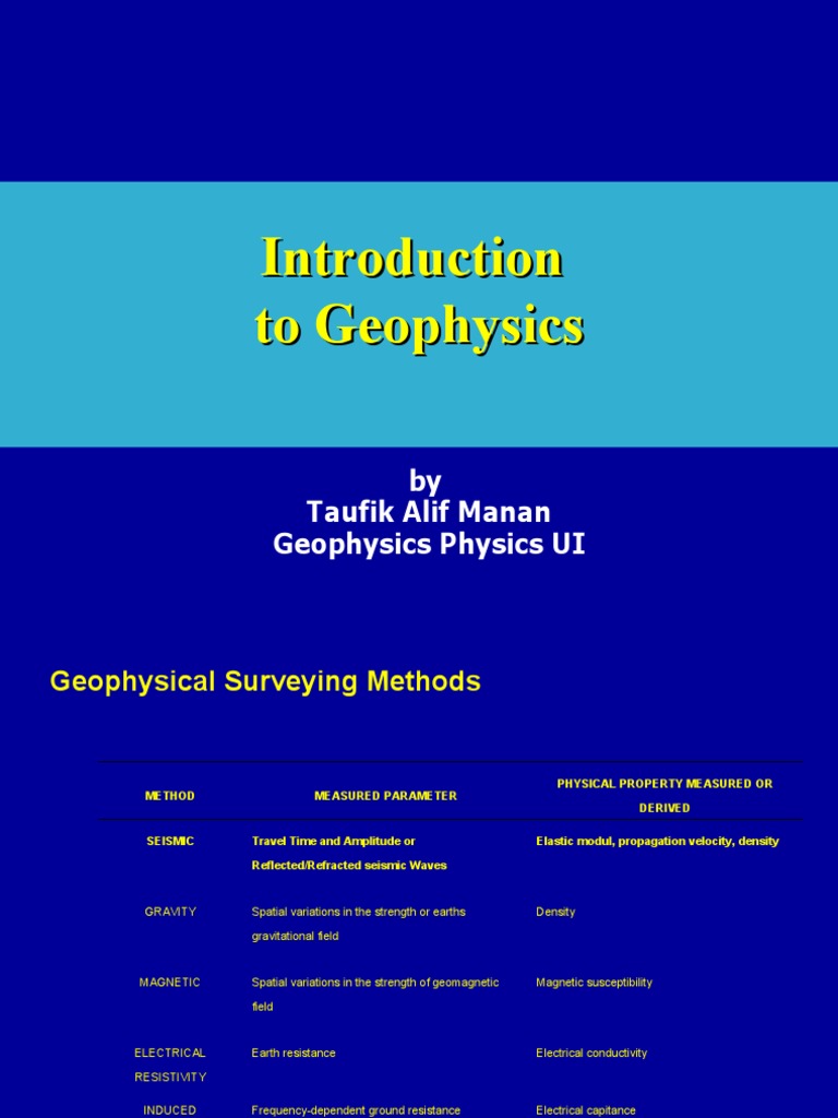 Sesi 02 Upstream - Geophysics | PDF | Reflection Seismology | Geophysics