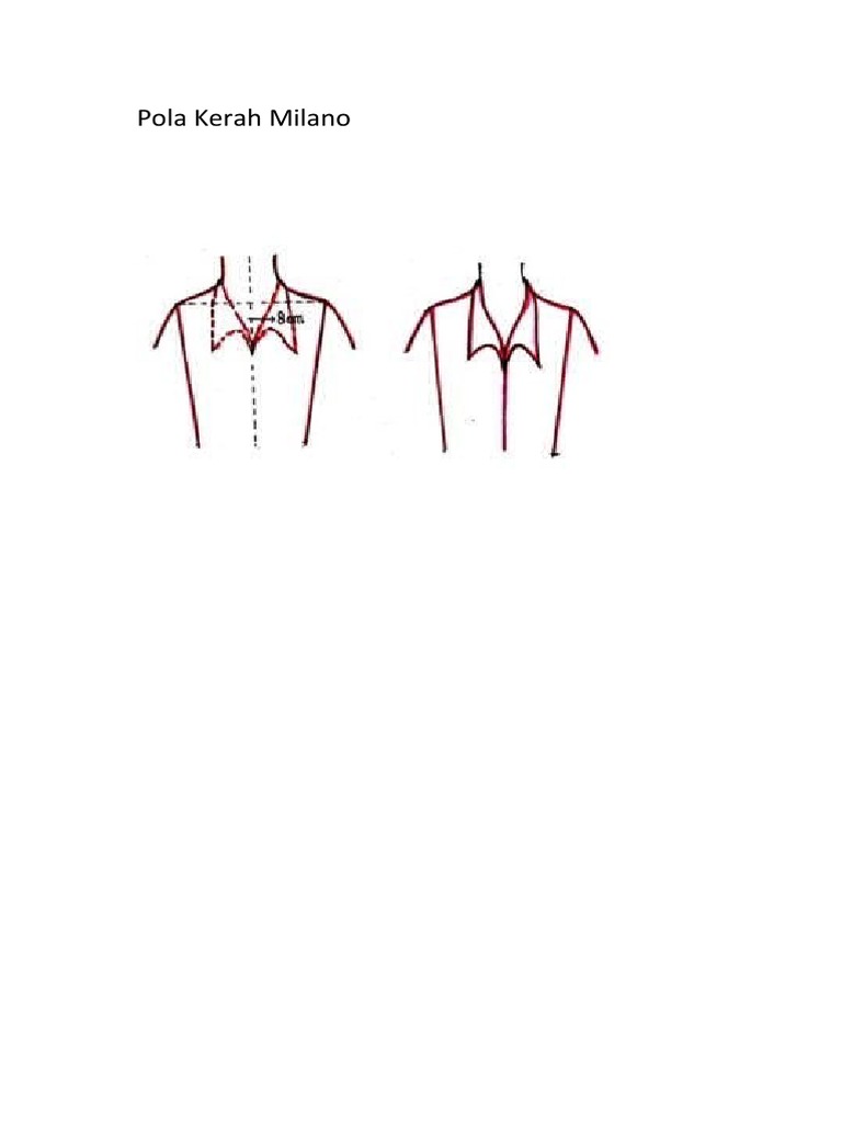 Pola Kerah Milano | PDF