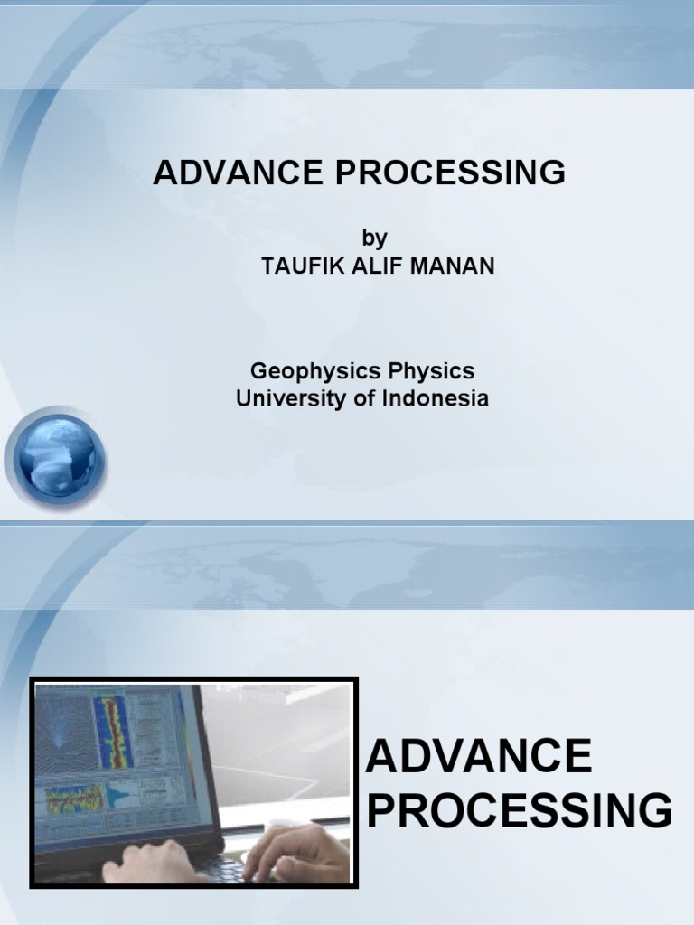 Sesi - 07 - Seismic Processing - Advance | PDF