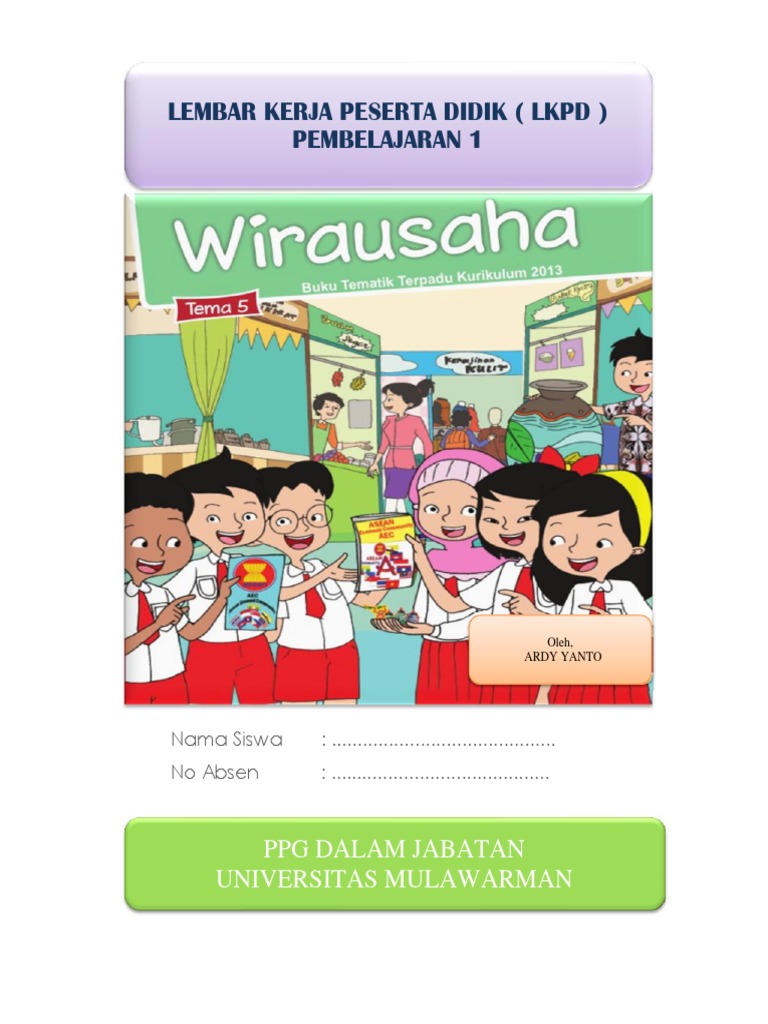 LKPD - Kelas Vi - Tema 5 - Sub Tema 1 - PB 1 | PDF