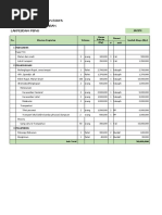 RAB Bantuan BOP Pesantren Dan Pendidikan Keagamaan Islam (Pesantren) | PDF