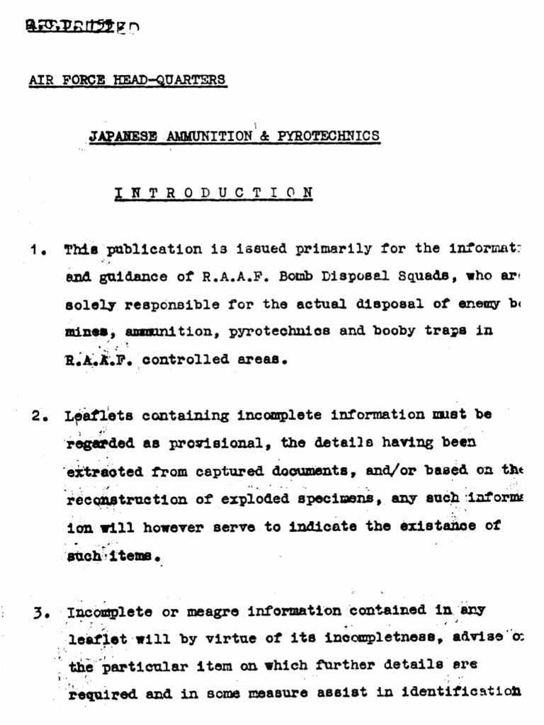 Japanese Ammunition Markings | PDF