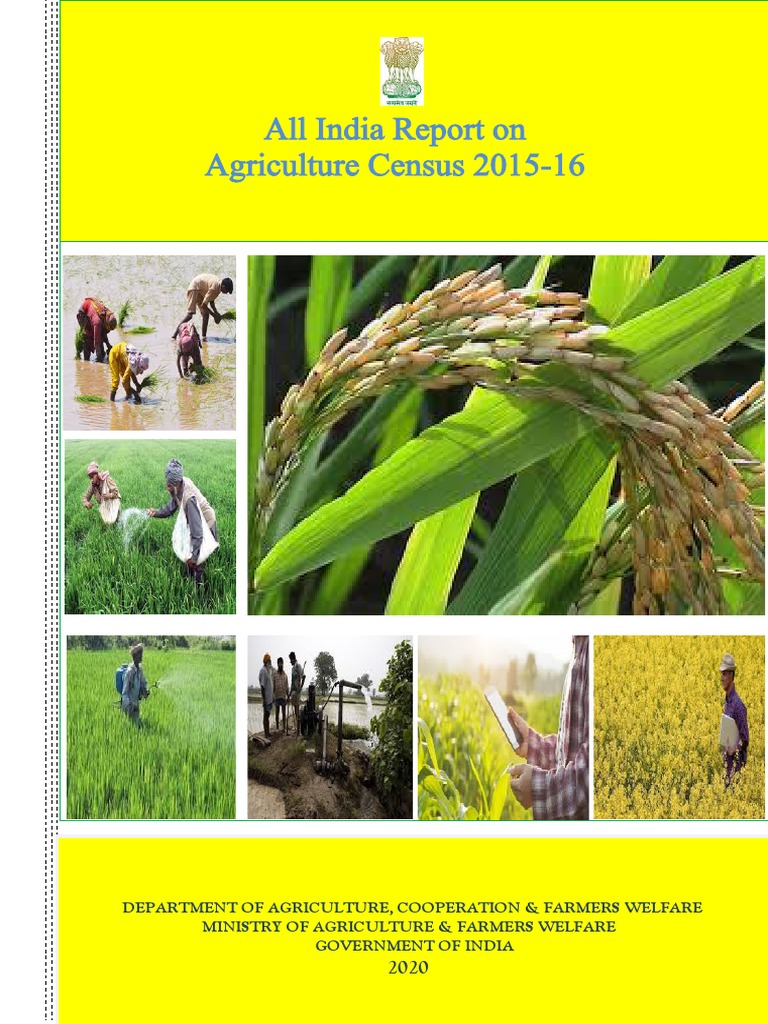 Census Agriculture | Download Free PDF | Census | Crops
