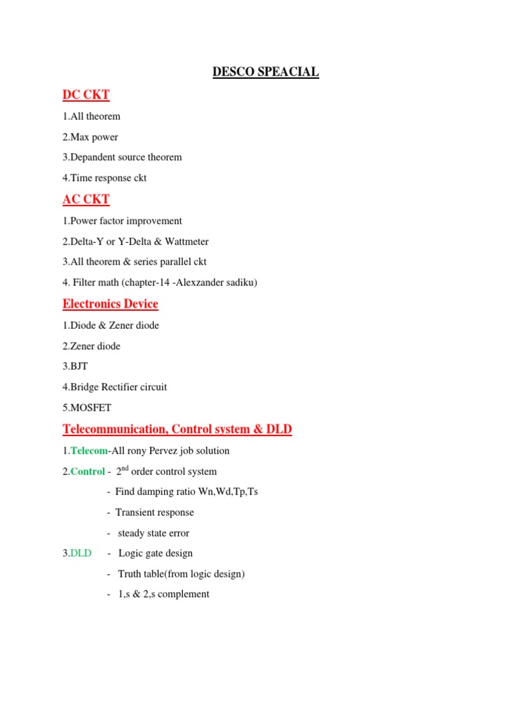 Desco Syllabus | PDF | Teaching Methods & Materials | Science & Mathematics