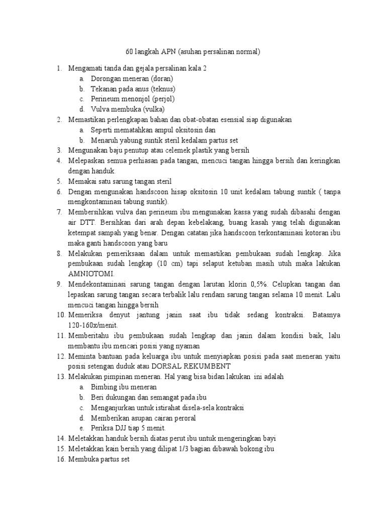 60 Langkah APN | PDF | Kajian Bahasa Asing