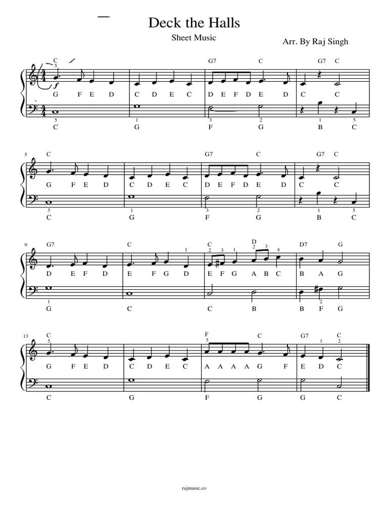 Deck The Halls | PDF