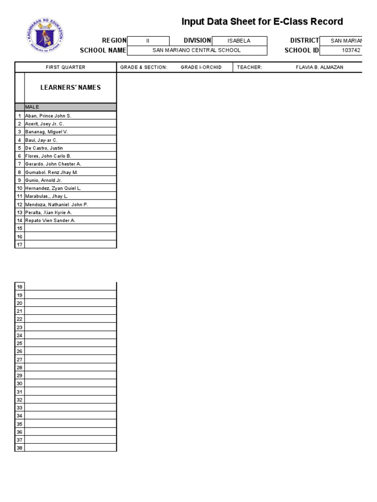 Grade 1 - 1ST Quarter | PDF