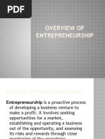 MODULE 1 Overview of Entrepreneurship | PDF | Entrepreneurship | Franchising