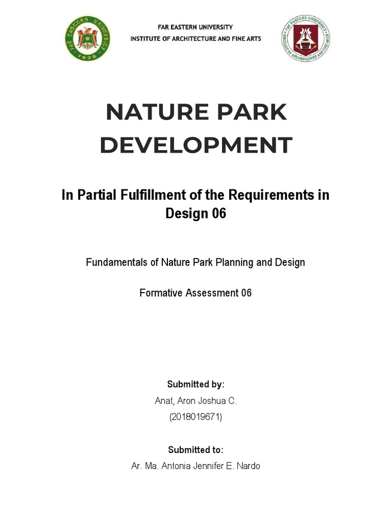 Nature Park Case Study | PDF | Natural Environment | Nature