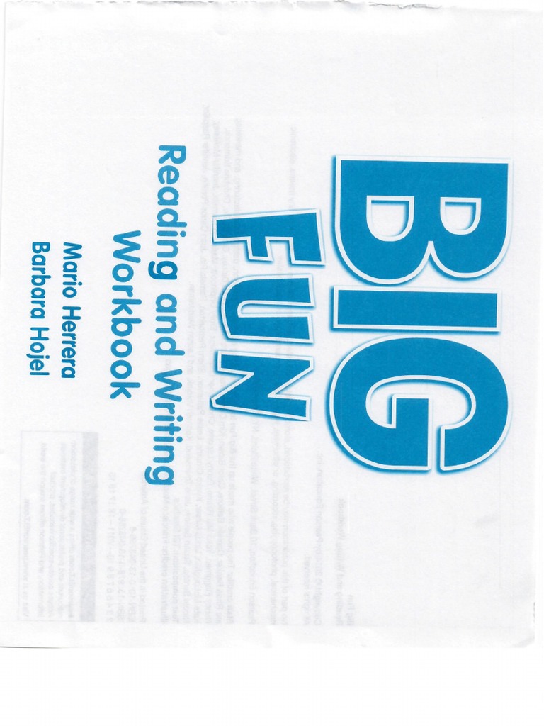 Big Fun (Reading and Writing Book) | PDF