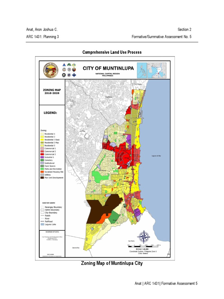 Comprehensive Land Use Process in The City of Muntinlupa | PDF | Metro ...