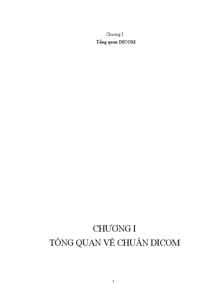 (123doc) Tong Quan Dicom | PDF