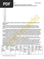 Grade 1 Admission Test | PDF