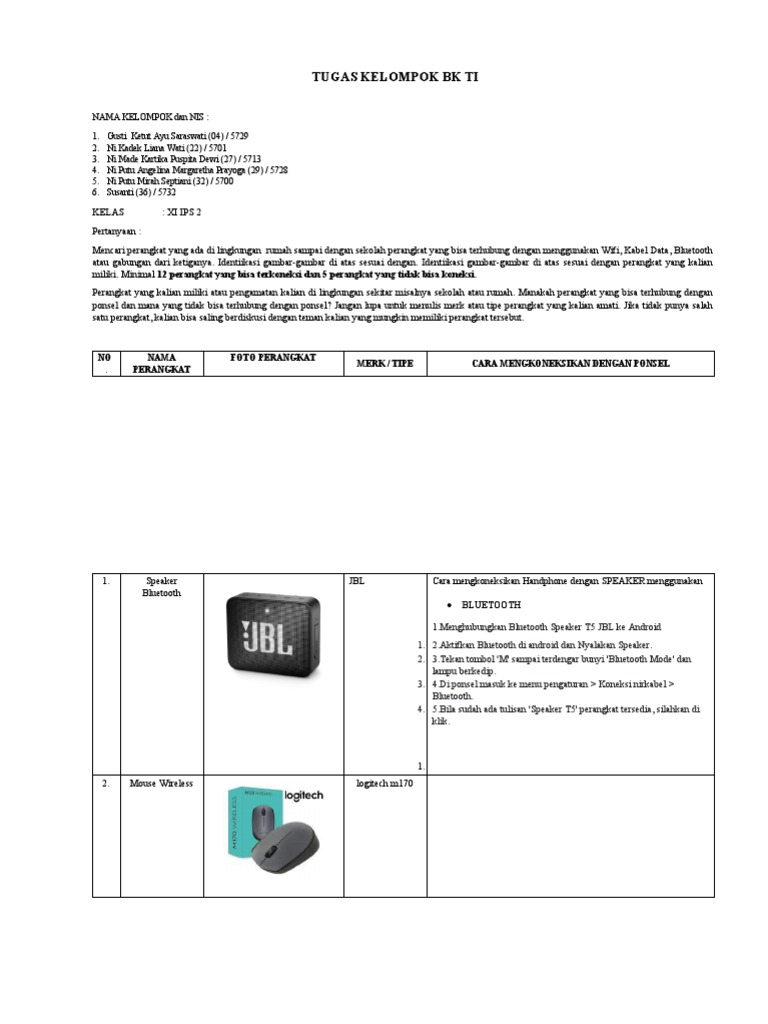 Tugas Klompok BKTI XI. klp2 | PDF