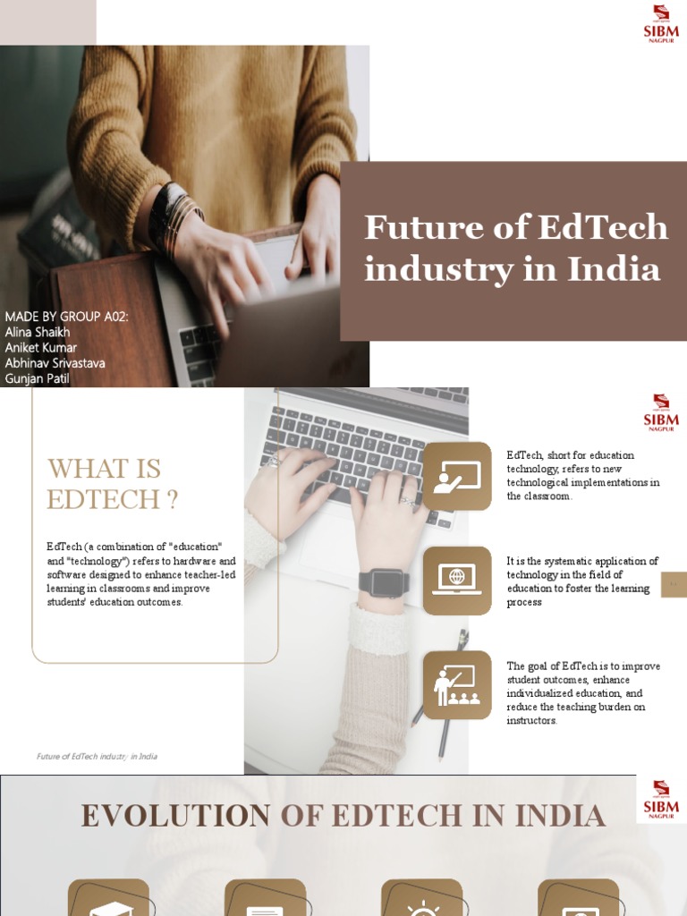 Future of EdTech industry in India | PDF | Educational Technology ...